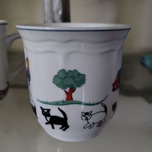 Oneida | Kitchen | Oneida Genuine Stoneware Farm Friends Coffee Tea Cup ...